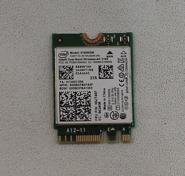 Dell Alienware Asm201 Genuine Desktop Wireless WiFi Card 3165NGW for ...