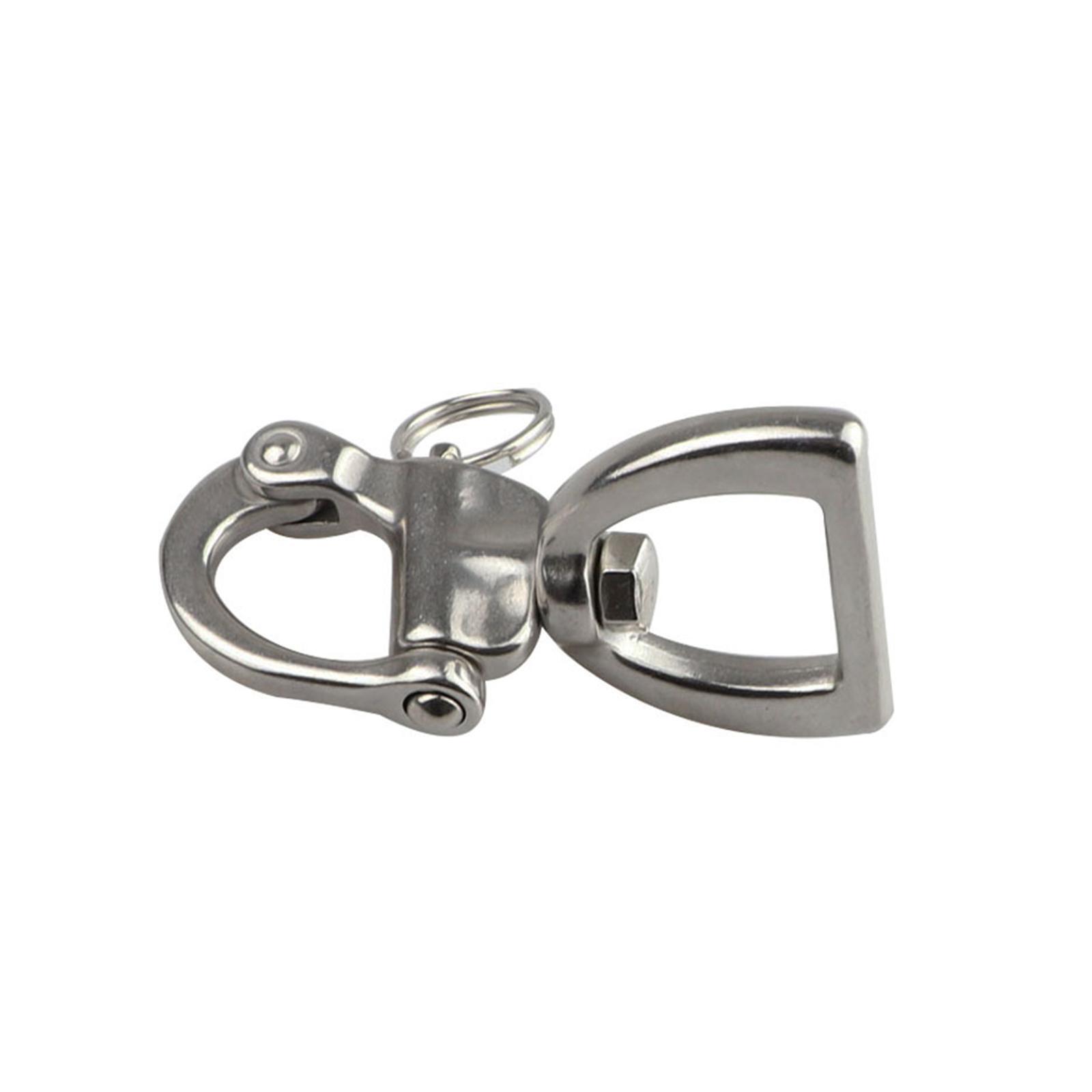 Swivel Snap Shackle Heavy Duty Webbing Shackle for Marine Yacht Sailing ...