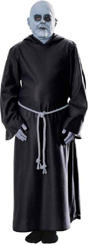 Uncle Fester Addams Family Gothic Robe Mask Fancy Dress Halloween Child ...