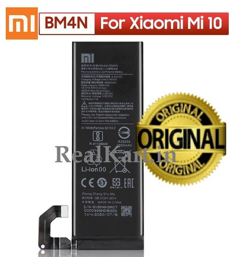 👍Free Tools. Genuine XIAOMI Mi 10 5G Mi 10S/5G... BM4N Battery ...