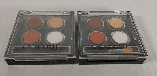 Lot 2x Lancome Colour Focus Palette Exceptional Wear Eye Color Quad 4 ...
