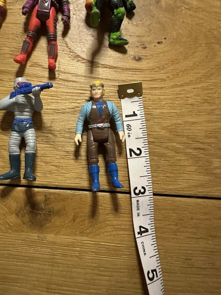 Vintage 1980s Toy Lot - Action Figures Kenner Sky Commander MASK And ...