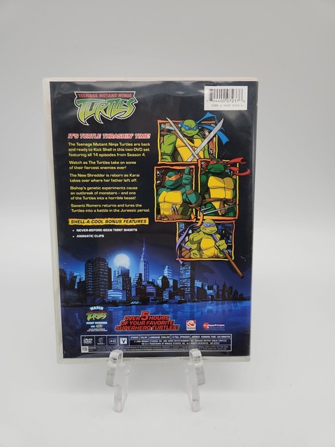 Teenage Mutant Ninja Turtles Season 4 2-dvd Set 14 Episodes 4kids TV ...