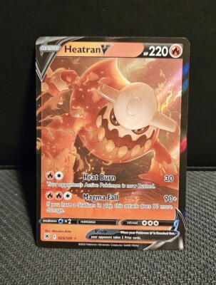 Pokémon TCG Sword & Shield: Astral Radiance HEATRAN V 025/189 Ultra ...