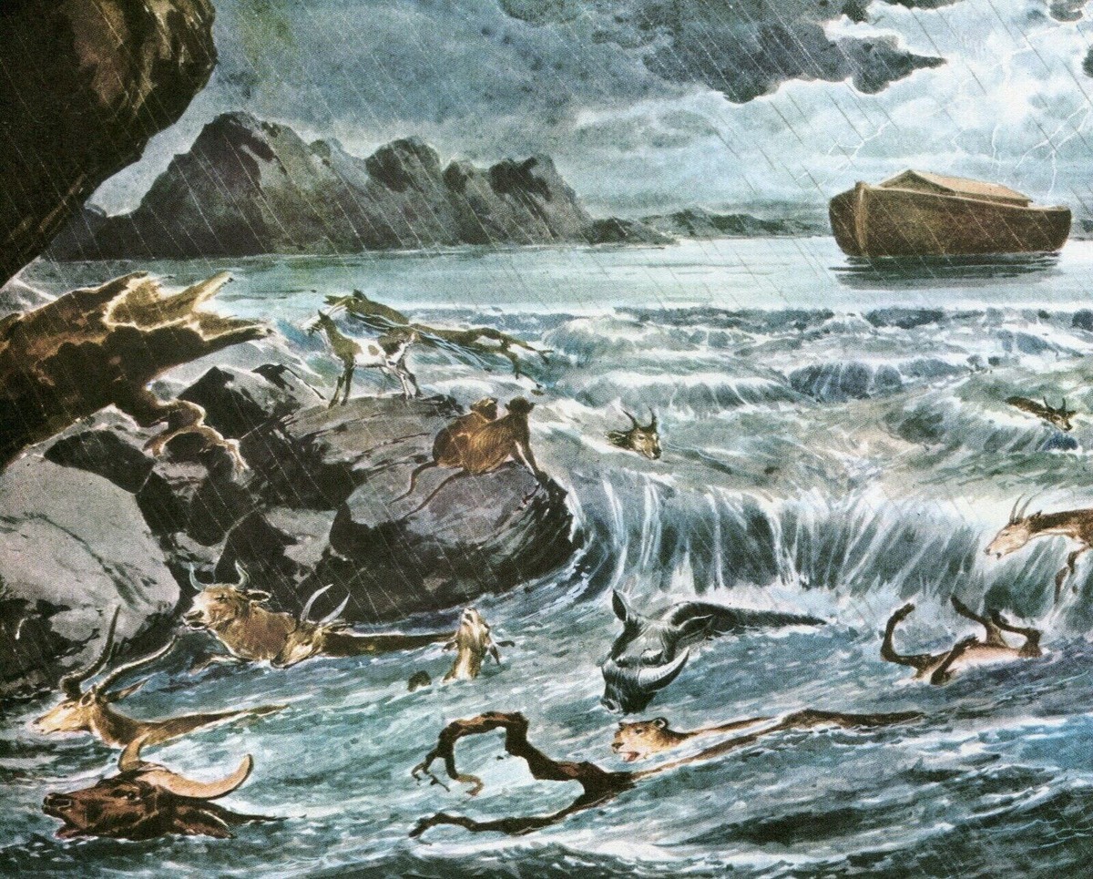 Noah Flood Painting