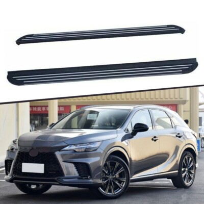 2pcs Fits for All New 2023 2024 Lexus RX Fixed Side Step Running Board ...