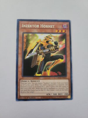 Yu-Gi-Oh! TCG Inzektor Hornet The Grand Creators GRCR-EN038 1st Edition ...