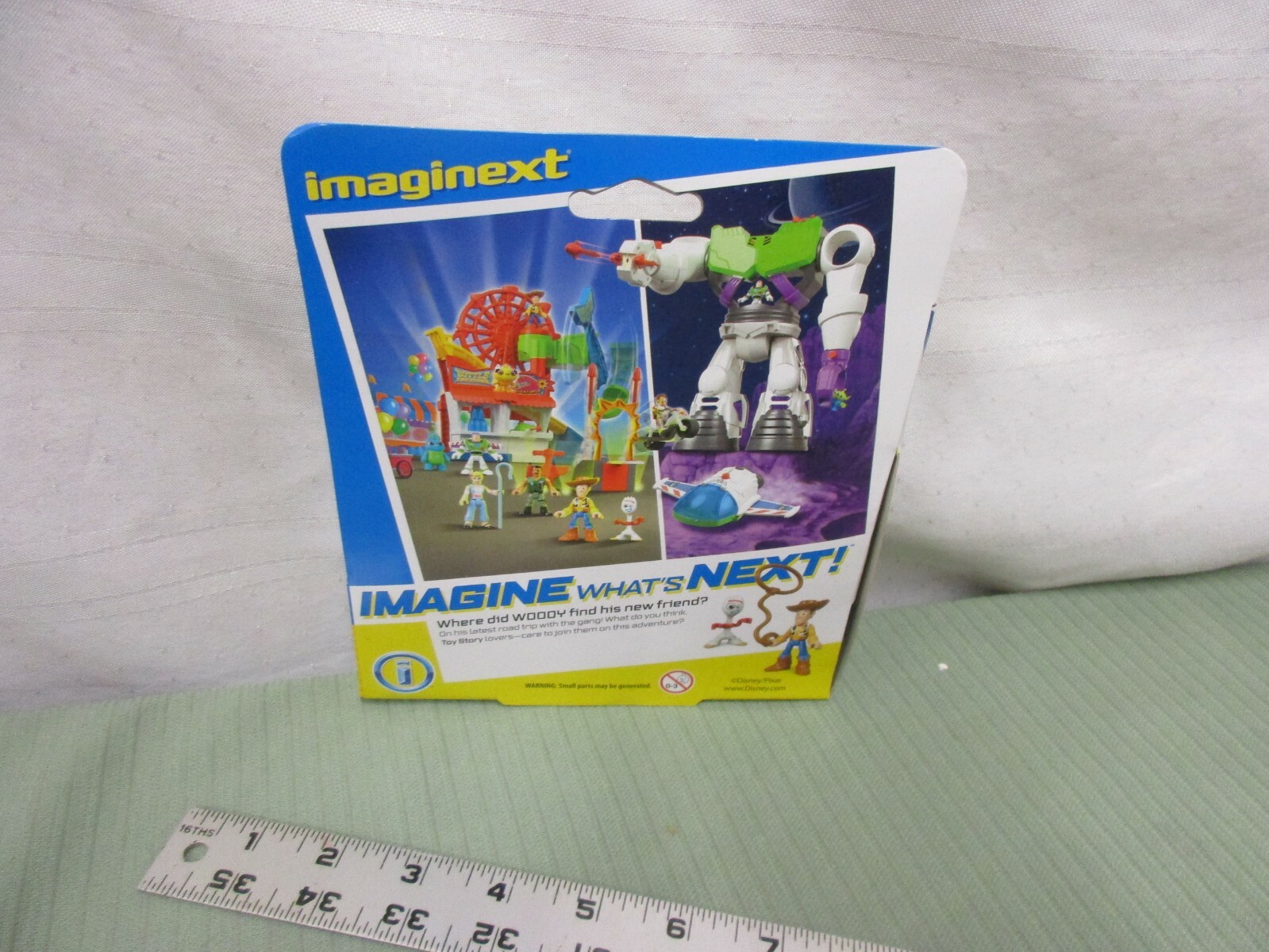 Imaginext Toy Story 4 Fork Forky Woody Woodie Cowboy lasso rope New 2 ...