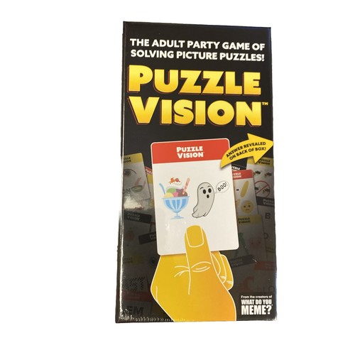 Puzzle Vision The Picture Puzzle Guess The Phrase Party Game by What Do ...