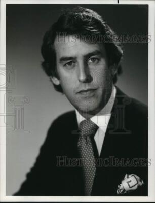 1982 Press Photo Geoff Mason, NBC Sports Executive Vice President ...