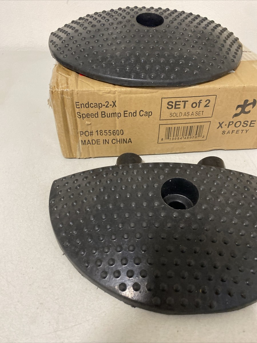 Rubber End Caps Speed Bump End Cap - Rubber Speed Hump Cover With ...