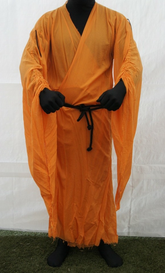 Medieval Occult Sheer Ritual Robe Halloween Witch Larp pagan Martial ...