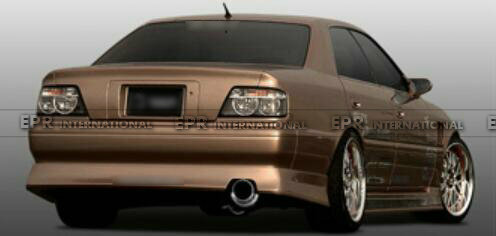 For 96-00 JZX100 TOYOTA CHASER TRMT1 Style FRP Unpainted Rear Bumper ...