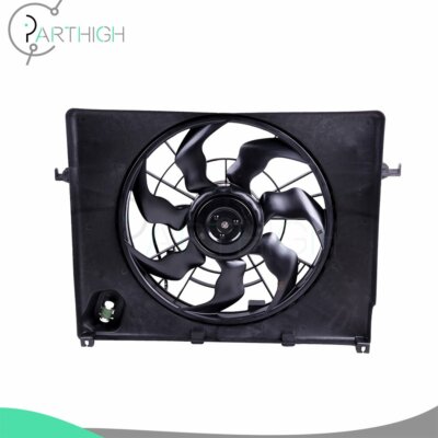 Radiator Cooling Fan Assembly Electric For 2011-2013 Kia Optima Hyundai ...