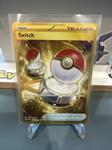 Switch Pokémon TCG 206/165 151 Gold Rare | eBay
