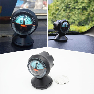 Protractor Car Indicator Gauge Inclinometer Angle Finder Balancer Slope ...