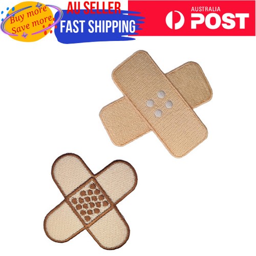 First Aid Plaster Iron on Patch Bandage Motif Emergency Kit Nurse | eBay