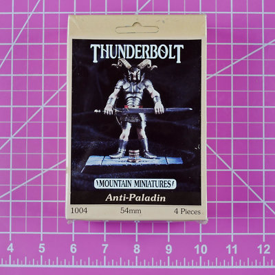 Thunderbolt Mountain Miniatures Anti Paladin - 54mm Metal Tom Meier ...