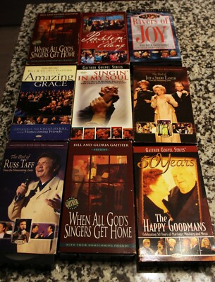 9 Gaither Gospel VHS tapes | eBay