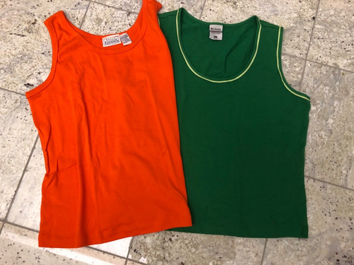 NWOT Lot/2 XL Sleeveless Tanks Columbia & Basic Editions | eBay
