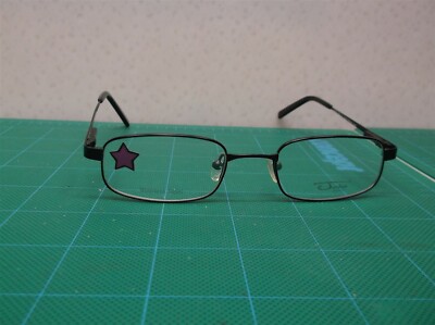 Jordan Eyeware Summer Black 47-18 140 Stainless Steel Eyeglass Frames ...