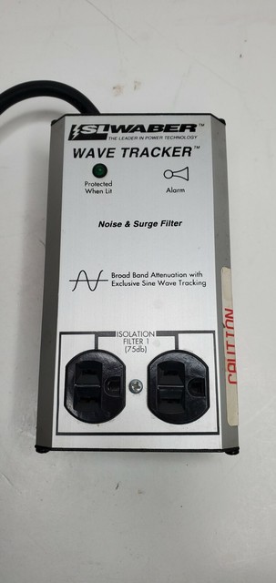 SL Waber WT2P Wave Tracker Noise & Surge Filter for sale online | eBay