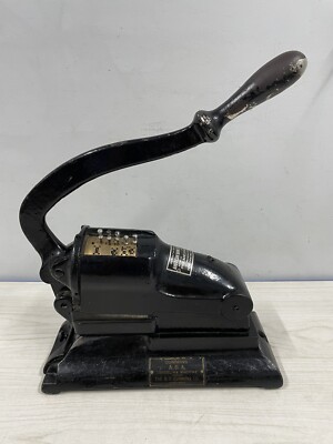 Binding, Embossing & Printing - Check Perforator