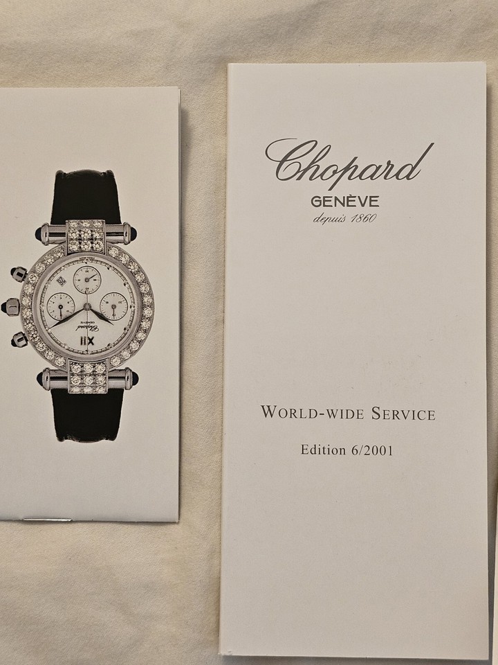 Chopard Watch 36mm Diamond White Gold 18k Chronograph Imperiale Gold ...