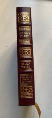 Helga's Diary by Helga Weiss Signed 1st Edition w/ COA - Easton Press ...