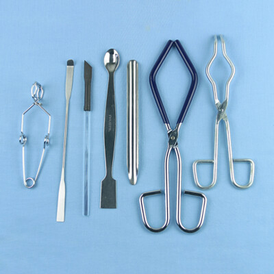 LAB TOOLS TONGS / SCOOP / SPATULAS / CLAMP / STIR ROD | eBay