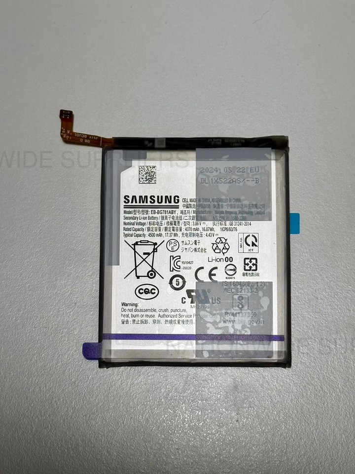 Samsung Galaxy S20 FE 5G / A52 5G Battery EB-BG781ABY Genuine G781 | eBay