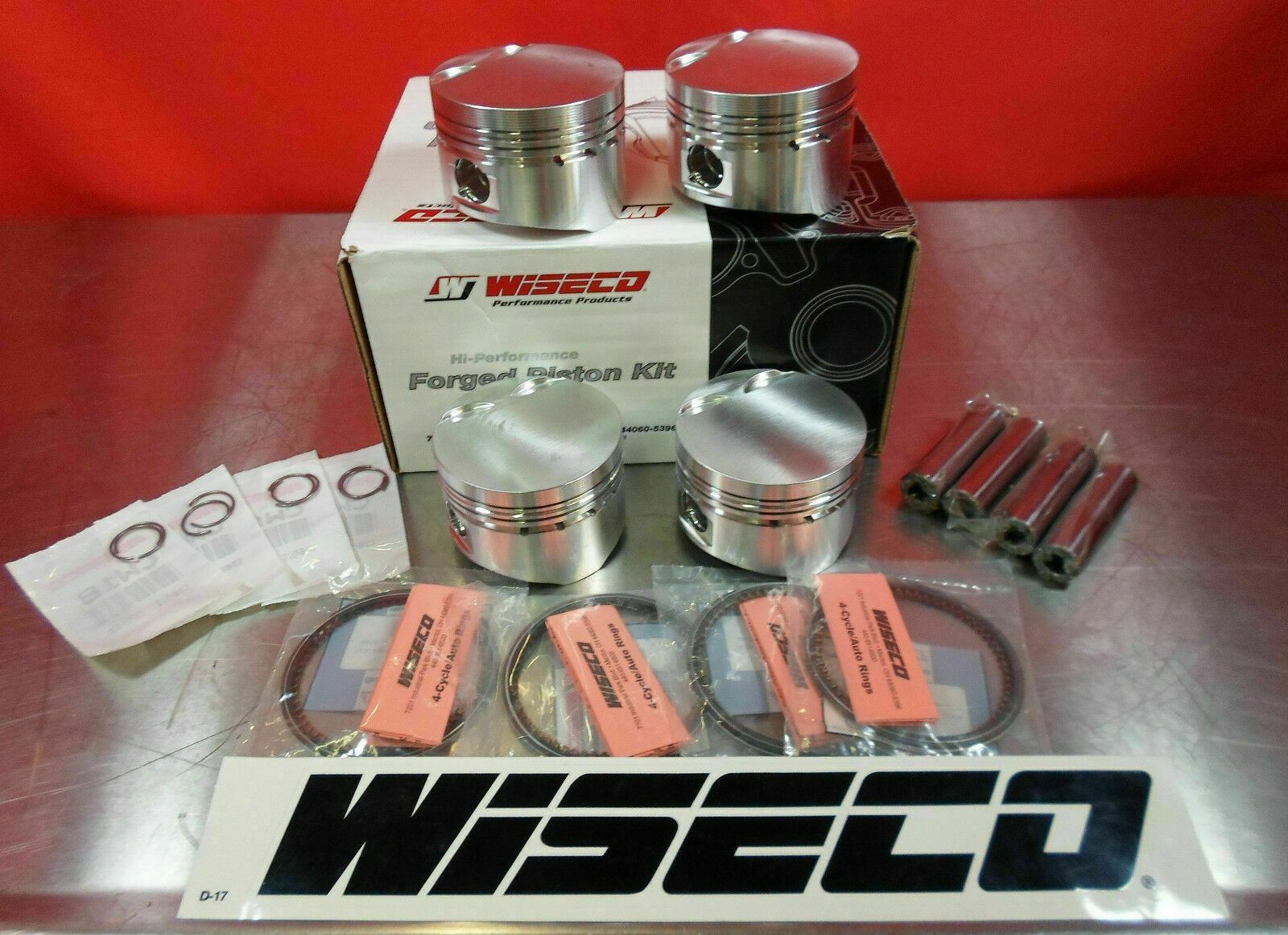 Buy Wiseco Forged Pistons Toyota Starlet Glanza EP82 EP91 4E 5E Turbo 9 ...