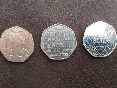 Rare 50p coins | eBay UK