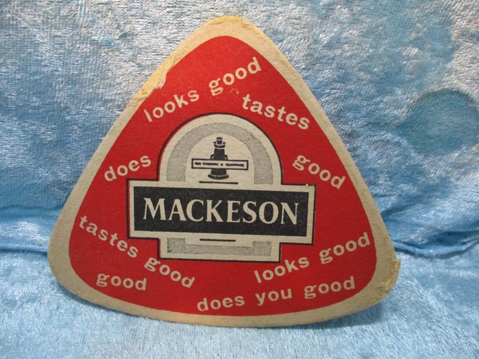 Mackeson Beer Coaster | eBay