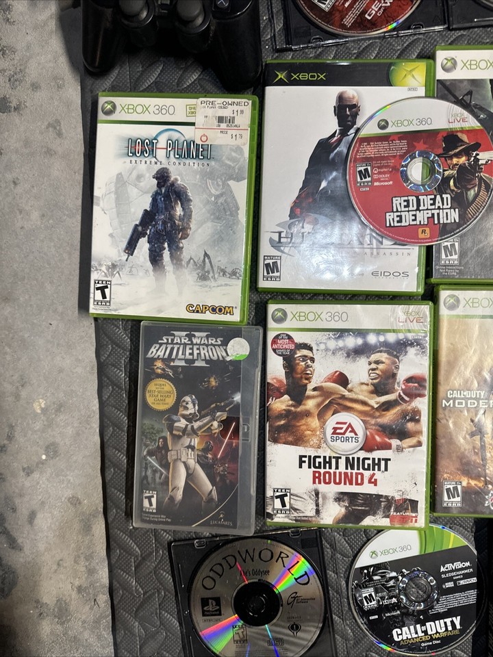 Video Game Parts & Repair Lot - PS3 Xbox 360 One GameCube PSP 3DS PS2 ...