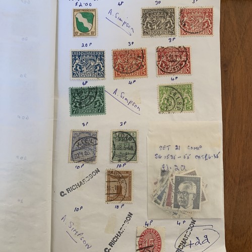 Germany Booklet DDR, Deutches Reich, Hitler, Stadt Berlin, Zone ...