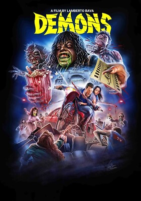 Demons movie poster (b) : 11" x 17" - Dario Argento, Lamberto Bava ...