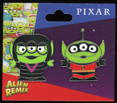 DLRP DLP Disneyland Paris Toy Story Alien Remix Edna Mr Incredible ...