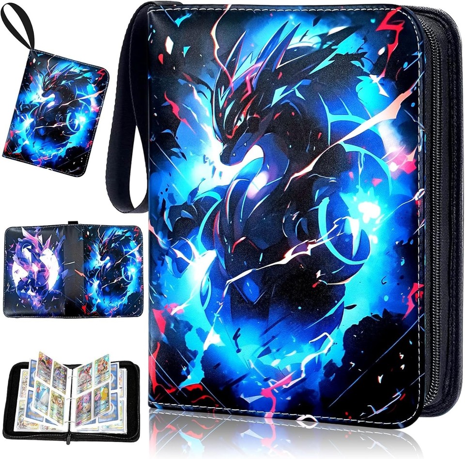 For Pokemon Trading Cards Album Folder 900/400 Pockets Card Binder ...