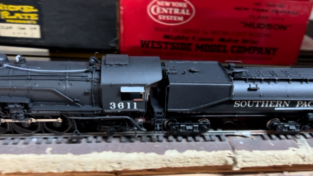 HO Brass Sunset 1992 SP Southern Pacific F-1 2-10-2 Santa Fe Factory Pt ...