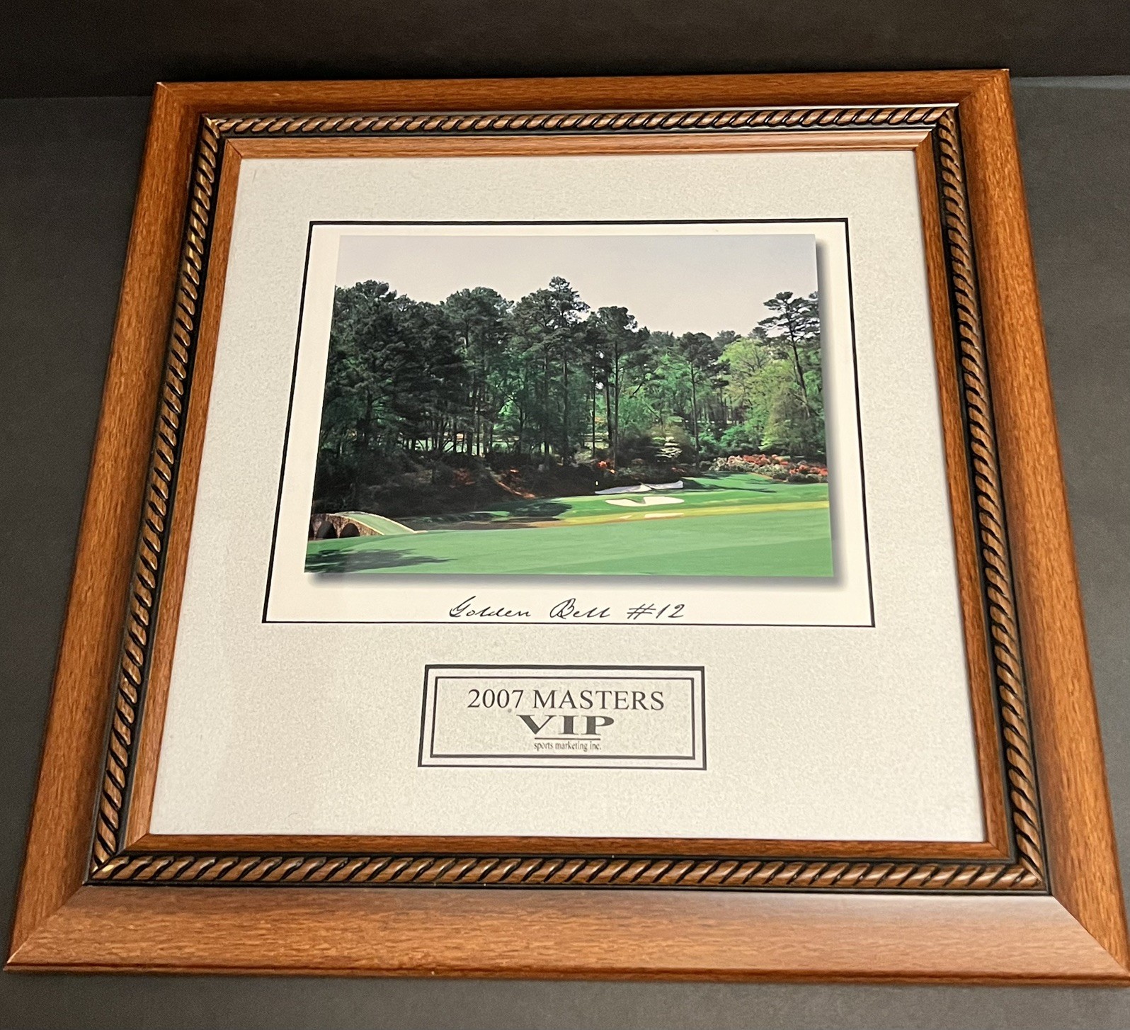 PGA Golden Bell Hole 12 Augusta National Golf Club 2007 Masters VIP ...