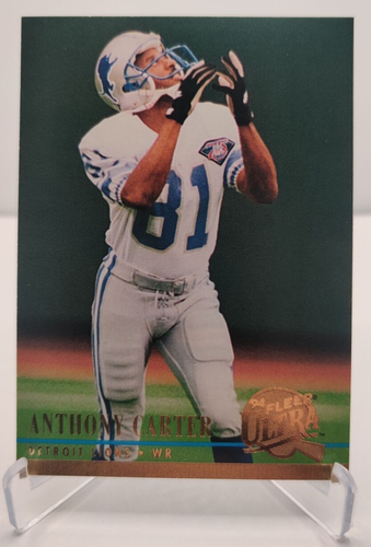1994 Fleer Ultra #383 Anthony Carter NFL Football Card Detroit Lions | eBay