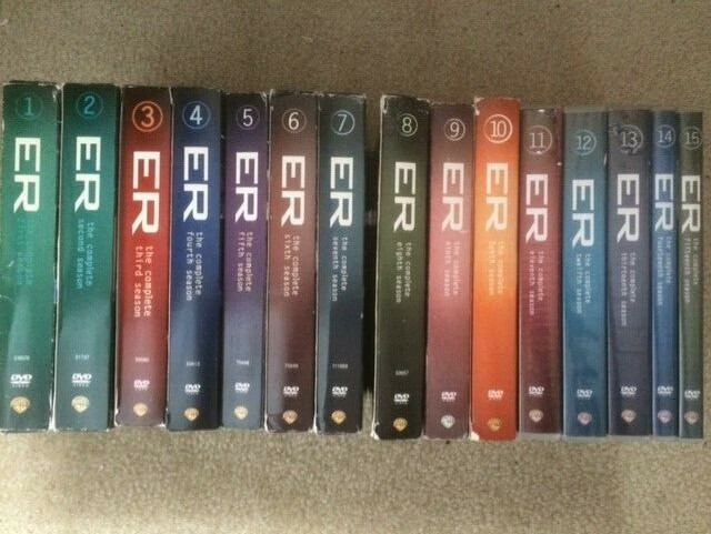 ER Complete Series Set 1-15 Season 2 3 4 5 6 7 8 9 10 11 12 13 14 ...
