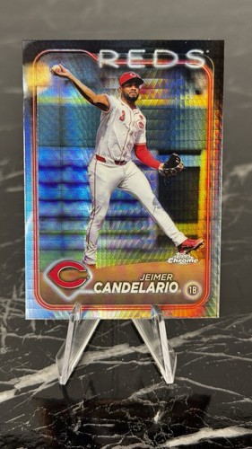 2024 Topps Chrome Update Prism Refractor #USC81 Jeimer Candelario ...