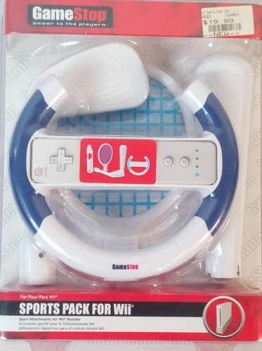 GameStop Sports Pack For Wii Remote Attachments | eBay