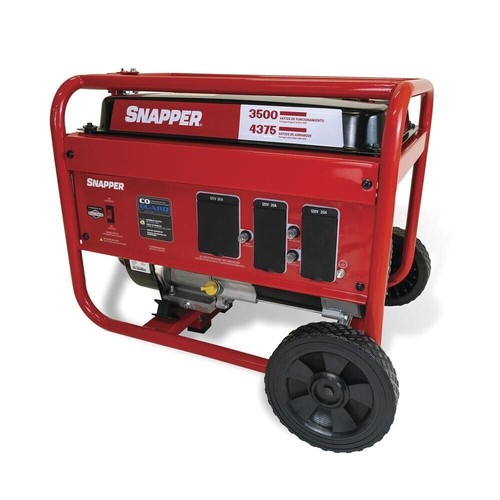 Snapper 3,500 Running 4,375 Starting Watt Gasoline Portable Generator ...