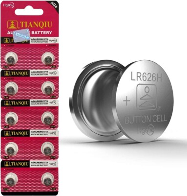 10 Pack AG4 Battery 377A SR626SW LR66 LR626 1.5V Button cell watch ...