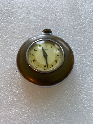 Vintage 1940s Ingraham Pocket Watch Timepiece WORKS 😎👍 | eBay