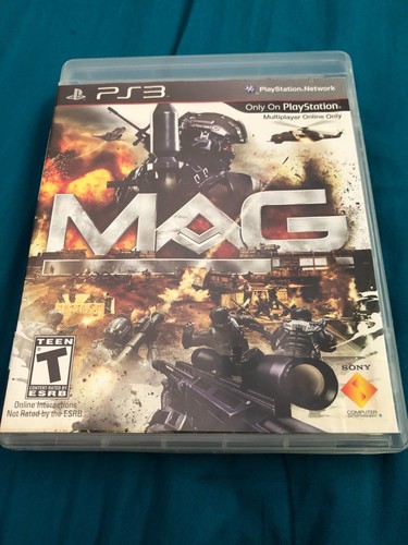 MAG Sony Playstation 3 2010 Case Manual Disc Tested Works Great ...