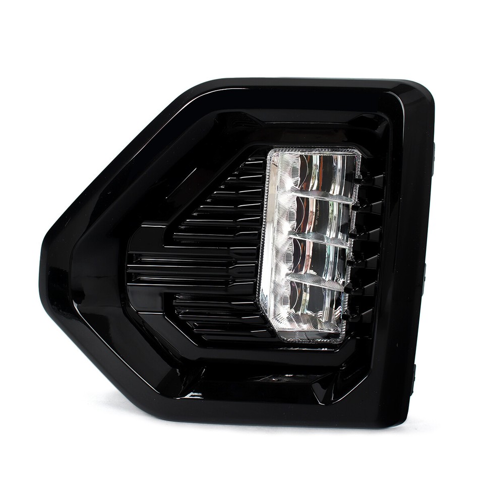 For 2019-2022 GMC Sierra 1500 Denali AT4 Fog Lights Lamp LED W/Black ...